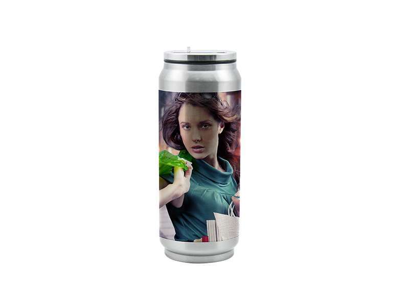 Sublimation Stainless Steel Silver Coke Can 500ml - Dreaming Sublimation
